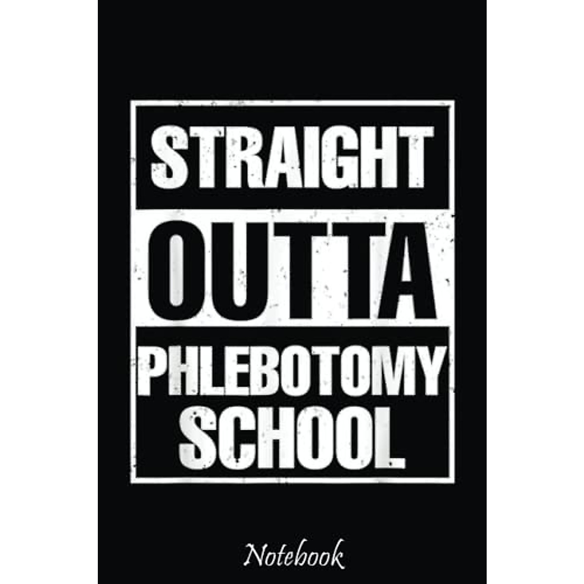 Phlebotomy Student Medical Nurse Syringe Blood Phlebotomy Notebook: Funny Nursing Student Nurse Composition Notebook Back to School 6x9 Inches 110 ... Pages Journal Diary Gift LPN RN CNA School