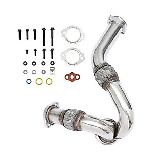 HQPASFY Turbocharger Y-Pipe Up Pipe for 2003-2007 Ford 6.0L Powerstroke Diesel Replaces# 679-011, 5C3Z6K854CA