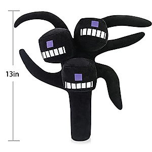 Black Withe Plush Suffed Animal Toy Pillow Character Dolls Birthday Festival Gifts for Kids