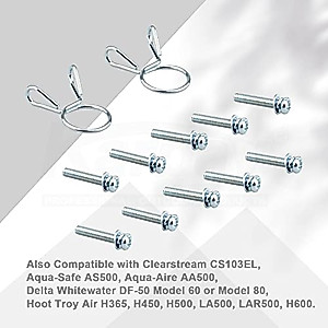 HP60/80 Air Pump Rebuild Kit for Hiblow HP 80, HP 60 Aerators, HP-80-0110, Included Diaphram, Filter and Screws Kit.