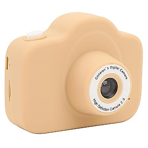 Kids Camera, 40MP 1080P Digital Video Cameras for Kids, Anti Collision Silicone Safe Material, Eye Caring IPS Screen, Funny Photo Modes, Toddler Camera Kids Selfie Camera (Yellow)