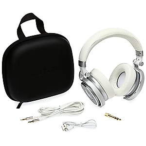 Ashdown OV-1-B-CONNECT Over-Ear Active Noise Canceling Bluetooth Headphones - White