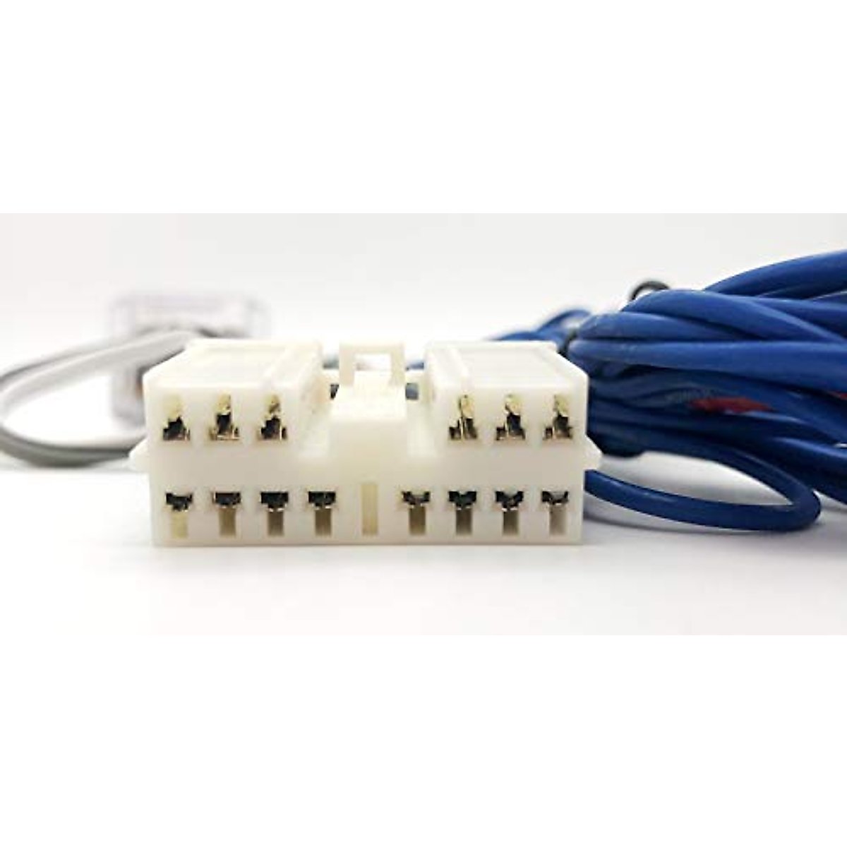 Factory Radio Add A Amp Amplifier Sub Interface Wire Harness Inline Converter Compatible with Dodge Compatible with Eagle and Compatible with Mitsubishi