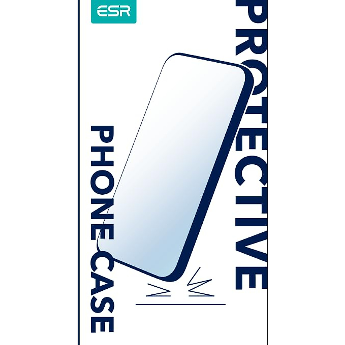 ESR Metal Kickstand Case Compatible with Samsung Galaxy S22 (6.1 Inch) (2022), Versatile Patented Kickstand, Crystal Clear Scratch-Resistant Back Cover, Clear