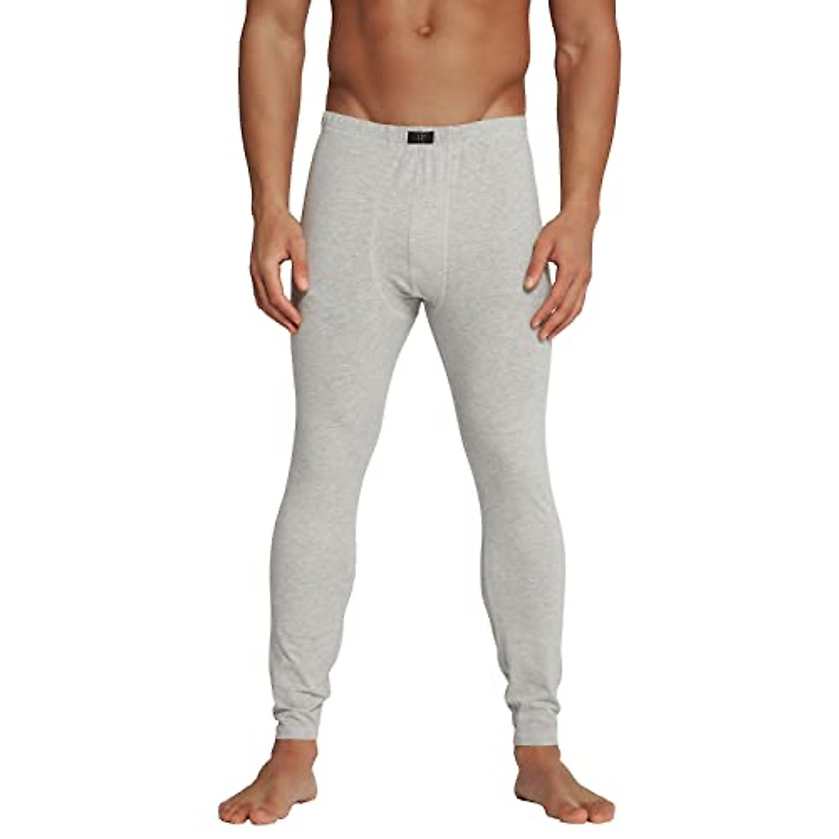 JP 1880 Menswear Big & Tall Plus Size L-8XL Long Underpants Gray Melange XXXXXX-Large 816958123