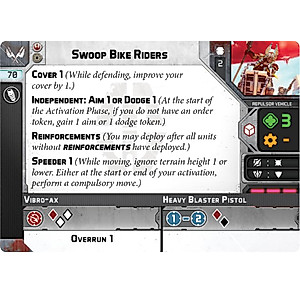 Star Wars: Legion Swoop Bike Riders Unit Expansion - Enhance Battlefield Mobility! Tabletop Miniatures Strategy Game for Kids & Adults, Ages 14+, 2 Players, 3 Hour Playtime, Made by Atomic Mass Games