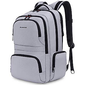 KUPRINE Travel Anti Theft Slim Durable Laptop Backpacks for Women Mens Lightweight Water Resistant College Computer Backpack Fits Most 15.6 Laptop & Tablet