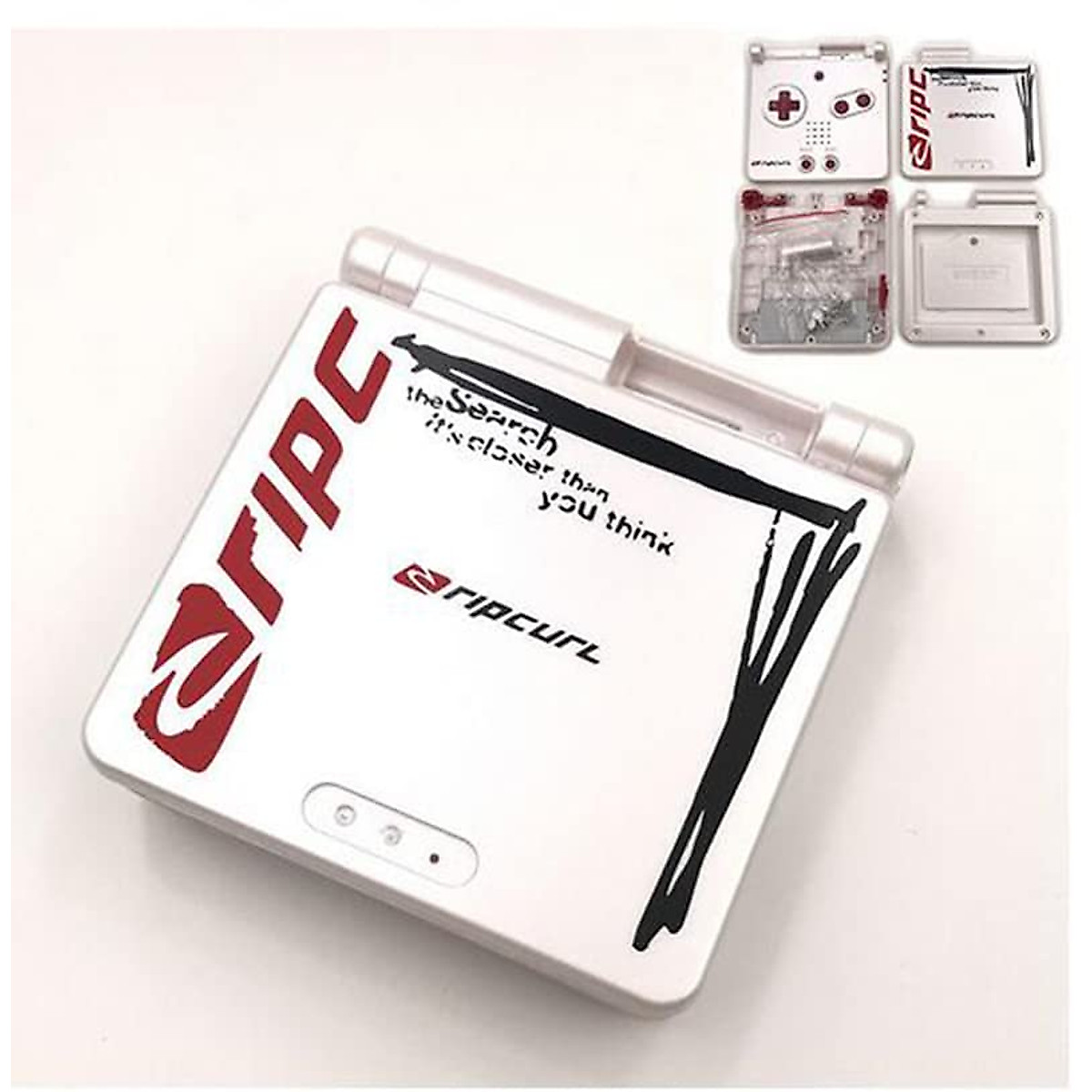 Full Housing Shell Pack Case Cover for GBA SP Gameboy Advance SP Shell Case with Buttons Kit (G)