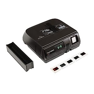 Pacific Image PowerSlide X 135 Slide Scanner. Auto Batch Scan Mounted Slides. Maximum 50 Slides/Batch Scan. 10000 dpi/48-bit Output. 4.2 Dynamic Dange. Mac/Pc.