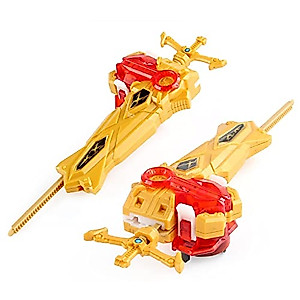 Gyro(B-185) + Launcher Battle Bey Burst Set, Battling Top, Stickers & Launchers Set, Boys Kids Birthday Party Idea 553