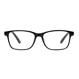 Foster Grant Unisex Payton Anti-fog Blue Light Readers Reading Glasses, Shiny Black Over Crystal Clear, 51 Mm US
