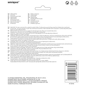 Adorable Pink Baby Rattles (6cm) 6 Count - Party Favors for Baby Showers & Celebrations