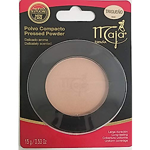 Maja Cream Powder Trigueno .53 Oz. With Mirror-Polvo Crema Compacto Con Espejo