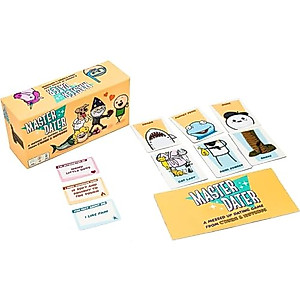 Master Dater by Cyanide & Happiness - a Mixed up Dating Party Game for 3-8 Players, Card Game for Parties
