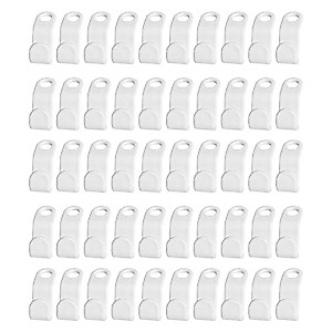 Clothes Hanger Connector Hooks, 50pcs Space Saving Coat Connecting Hanger Hooks Multi-Layer Stackable Hanger Clothes Organiser for Wardrobe Clothes Hangers Space Savers