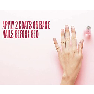 Sally Hansen Treatment Nail Rehab 41054, Nail Strengthener, Nail Hardener 0.33 Oz, Nail Growth Serum, Nail Strengthening Polish, Protection for Damaged Nails, Visibly Healthy Nails, Protect Nails