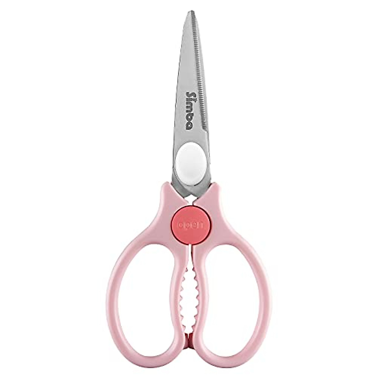 Simba Premium Portable Safety Food Scissors (Pink)