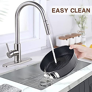 Springform Pan Set, Nonstick 3pcs (7 9 11 Inch) Springform Pans Cheesecake Pan Removable Bottom, Leakproof Round Spring Form Pans Cake Pans Sets for Baking and 60 Pcs Parchment Paper liners