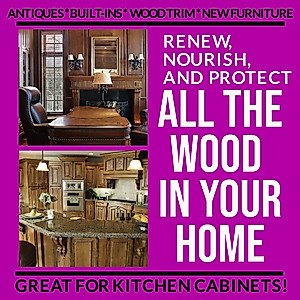 Daddy Van's All Natural Beeswax & Lavender Furniture Polish - Chemical-Free, Non-Toxic Wood Conditioner Scented with Pure Lavender Essential Oil