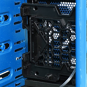 Uenhoy 4 Pcs 2.5“ or 3.5” to 5.25“ SDD HDD Mounting Bracket, Hard Disk Drive Bays Holder Adapter Computer Case Adapter for PC