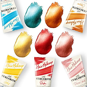 Curlsmith - Rainbow Hair Makeup Bundle - Vegan Temporary Hair Color & Styling Gel, 5 Colors (3 fl.oz x 5)