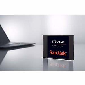 SanDisk SSD PLUS 120GB Internal SSD - SATA III 6 Gb/s, 2.5"/7mm, Up to 530 MB/s - SDSSDA-120G-G27