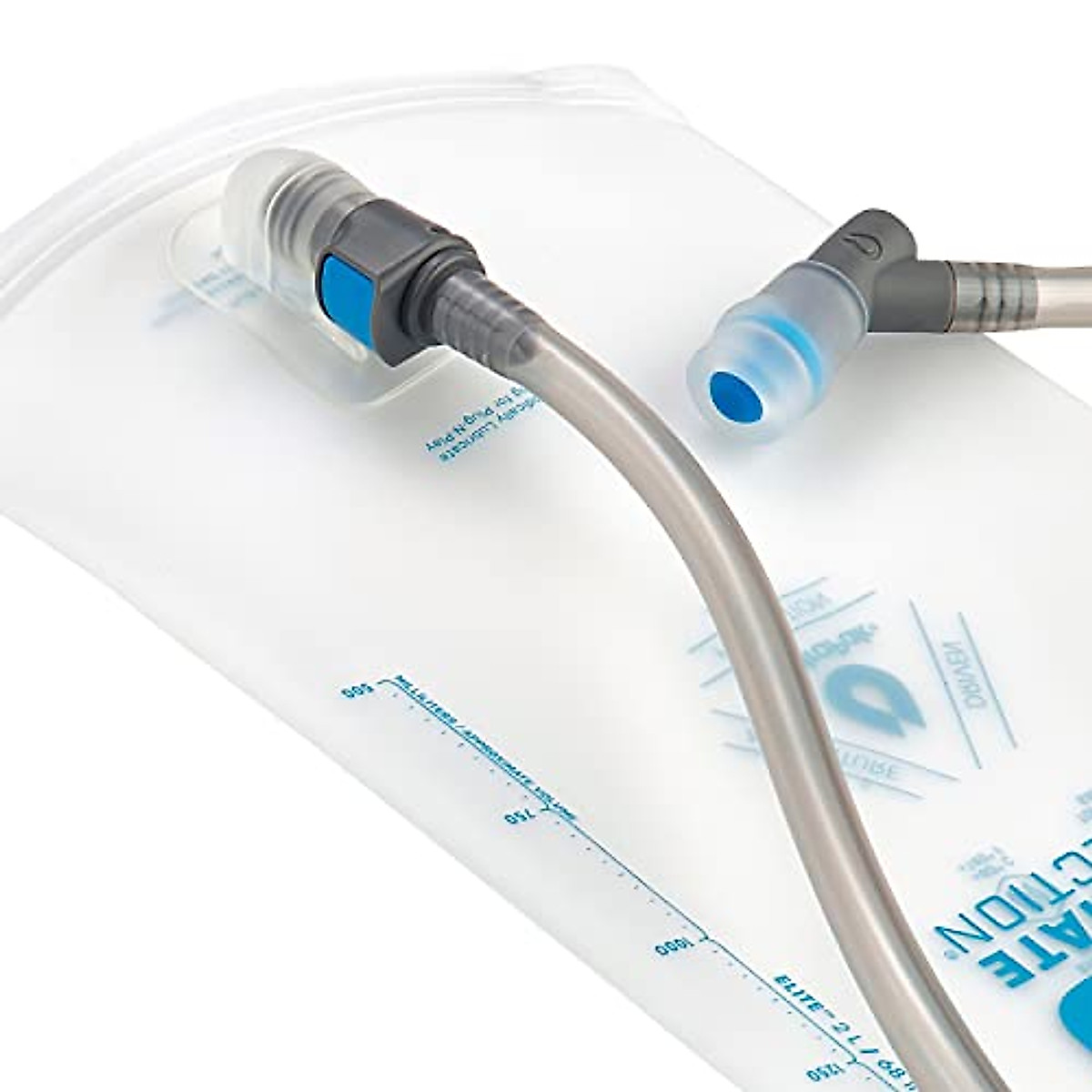 Ultimate Direction Water Reservoir, Hydration Bladder with Straw for Hiking, Running, Endurance Athletes, Made by Hydrapak, 1.5L-3.0L (2.0 Liters)