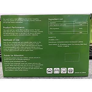 Endbug Roach Bait, Roach Killer Indoor Infestation, Roach Bait Gel Roach Traps, Roach Repellent Cockroach Killer Indoor Home for Small Large Cockroaches, Get Rid of Roaches Permanently Indoor/Outdoor