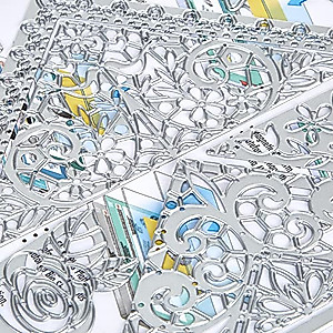 Sizzix Thinlits Die Set , Envelope Liners, A7, 7 Pack, One Size, Multicolor 7 Piece