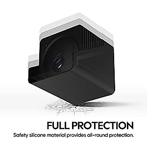 Protective Silicone Skins for Wyze Cam Outdoor，Weatherproof Case/Cover Accessories for Wyze Outdoor Camera Wireless Smart Home Camera (Black-2 Pack)