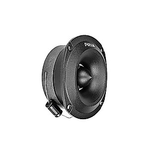 PRV AUDIO TW350Ti-4 Slim Pro Car Audio Tweeter - Titanium Bullet Tweeter 4 Ohms - HIGH SPL Super Tweeter - Ultra Slim Easy to Mount Tweeter (Pair)