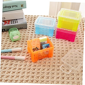 TEHAUX 6pcs Box Crafts Pp Plastic Small
