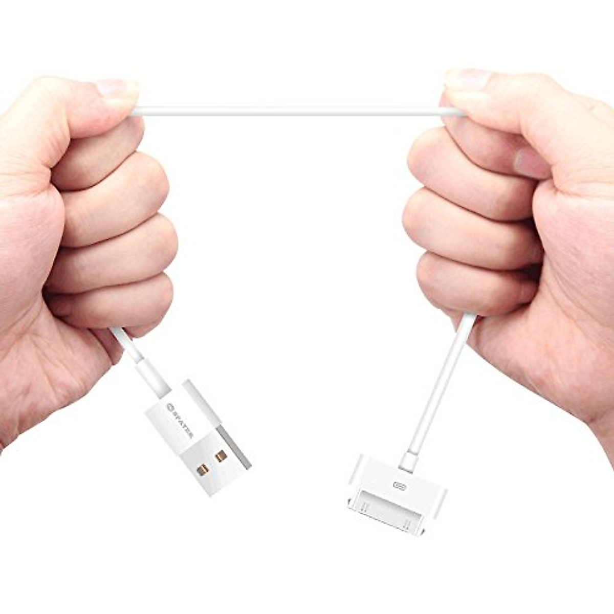 iPhone 4s Cable, Spater 30-Pin USB Sync and Charging Data Cable for iPhone 4/4S/3G/3GS, iPad 1/2/3, and iPod (5'/1.5 Meter) - Pack of 2