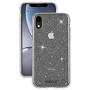 EMERGE SHIMMER iPhone XR Glitter Cell Phone Case - Sparkle Effect Clear