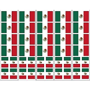 40 Tattoos: Mexican Flag, Mexico Party Favors