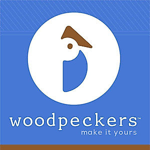 Wooden Oval Cutout 8.5 x 12 Inch, Bag of 3 Unfinished Wood Oval Cutout Shape (1/8 Inch Thick) by Woodpeckers