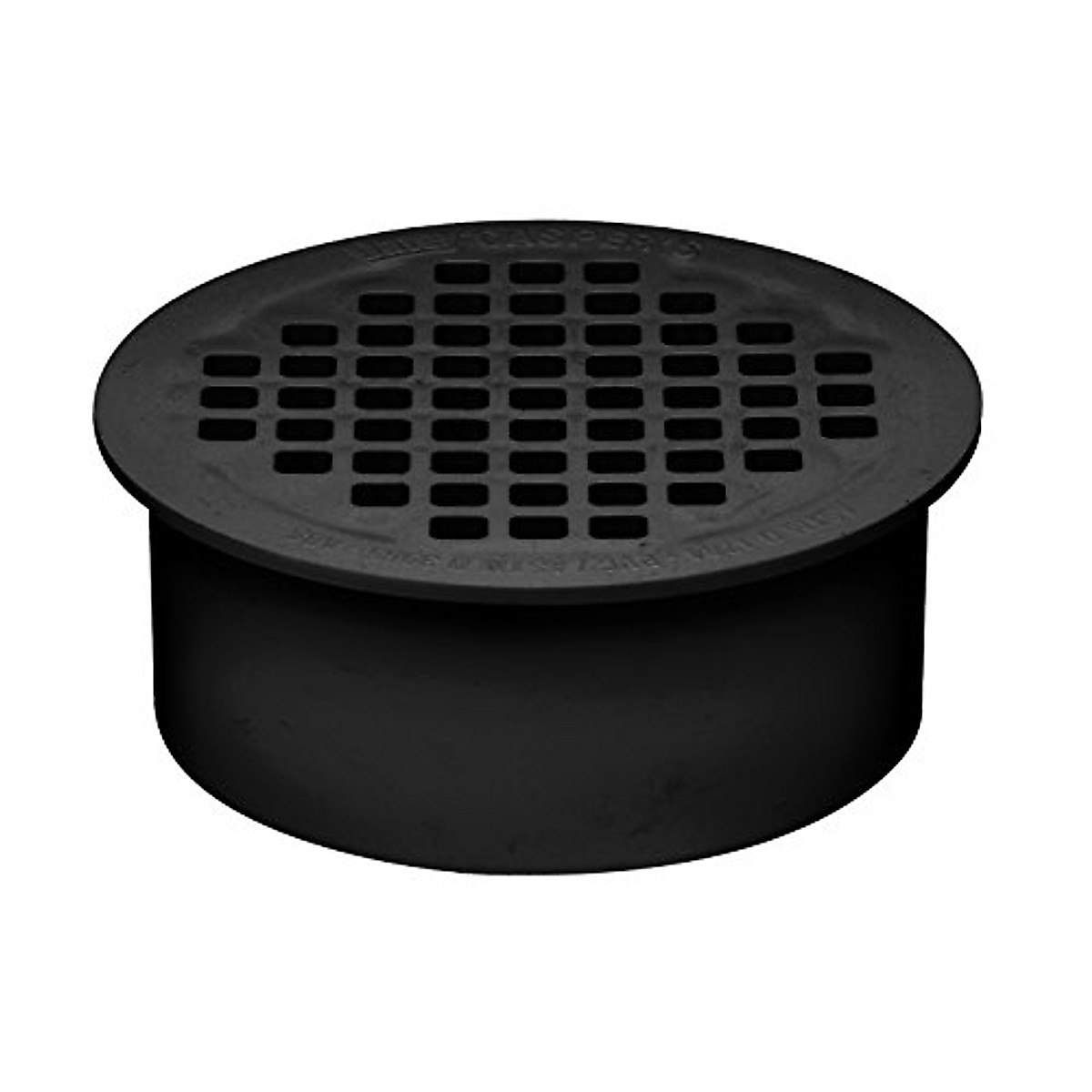 Oatey 43560 2 in. ABS Plastic Snap-In Floor Drain with 2-1/4 in. Strainer