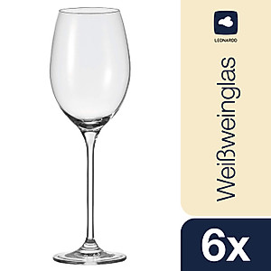 LEONARDO Whitewine Cheers Glass, Set of 6