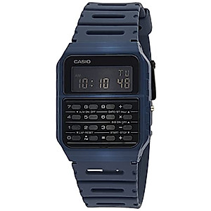 Casio CA-53WF-2B Calculator Blue Digital Mens Watch Original New Classic CA-53
