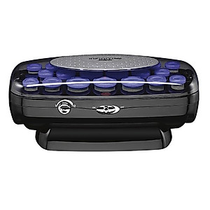 INFINITIPRO BY CONAIR Ceramic Flocked Hot Roller Set with Cord Reel and 20 Hair Rollers