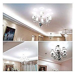 MaoTopCom E12 LED Bulbs 4000K, 15W E12 Candelabra Light 150 Watt Equivalent Natural White 1500 Lumen Decorative Candle Base Chandelier Bulbs, Non-Dimmable, AC 85-265V