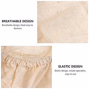 Bread Proofing Basket Cloth Liner Proofing Cloth Dough Bowl Cover 2PCS for Kitchen Baking Bread Tools Ellipse