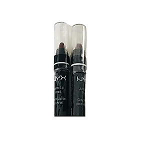 Pack of 2 NYX Jumbo Lip Pencil, 718 Maroon, JLP718