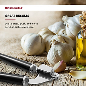 KitchenAid Classic Garlic Press, One Size, Black
