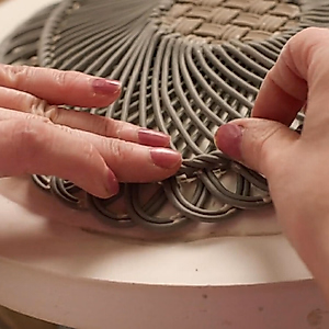 Belleek Annual Basket 2023 - Cherry Basket, 8”(L) x 8”(W) x 1”(H), White - Collectible Gift and Decoration