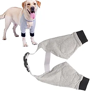Dog Leg Joint Sleeve, Joint Warming Pet Recovery Sleeve Soft Padded Dog Elbow Protector for Small Medium Large Dogs (XL)