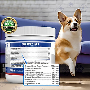 Calming Chews for Dogs - Dog Anxiety Relief - Dog Calming Treats - Dog Calming Chews 120 Count - Chicken Flavor