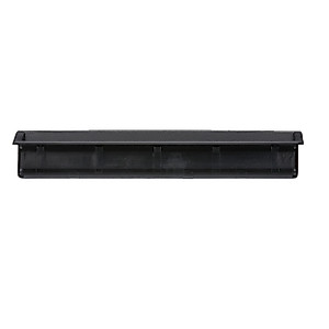 OCS Parts 7" Black Thermoplastic Replacement Recessed Door Pull for Commercial Ovens, Food Warmers, Coolers, Freezers, and Food Prep Tables