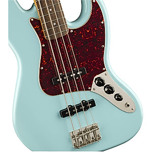 Squier Classic Vibe 60s Jazz Bass, Daphne Blue, Laurel Fingerboard