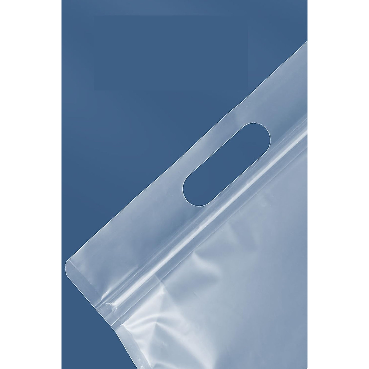 Portable Stand Up Clear Zipper Lock Reusable Aluminum Mylar Foil Plastic Packaging Bag for Zip Heat Seal Package Lock with Tear Notch Long Term Food Storage (10 pieces11.8x 15.7in,10 pieces 11.8x9 in)